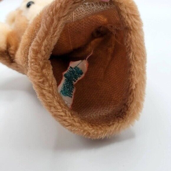Dakin | Toys | Vtg Dakin Bear Hand Puppet Brown 978 Plush Plastic Eyes ...